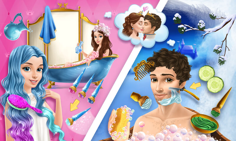 Princess Gloria Ice Salon - Frozen Beauty Makeover:Amazon.com:Appstore ...