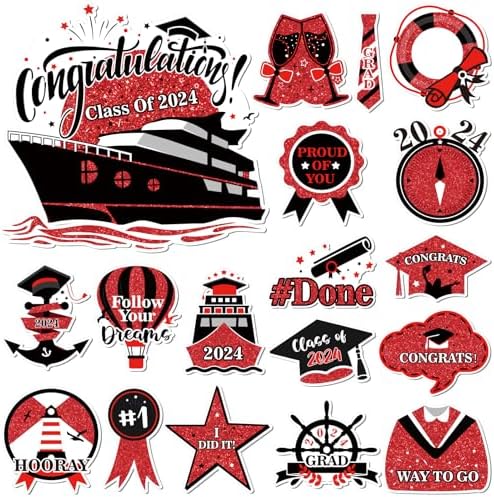 Amazon.com: Fabbay 16 Pcs Graduation Magnets 2025 We are So Proud of ...