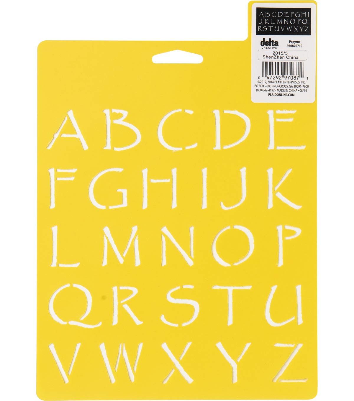 Amazon.com: Delta Creative Stencil Mania Stencils, 7 by 10-Inch ...