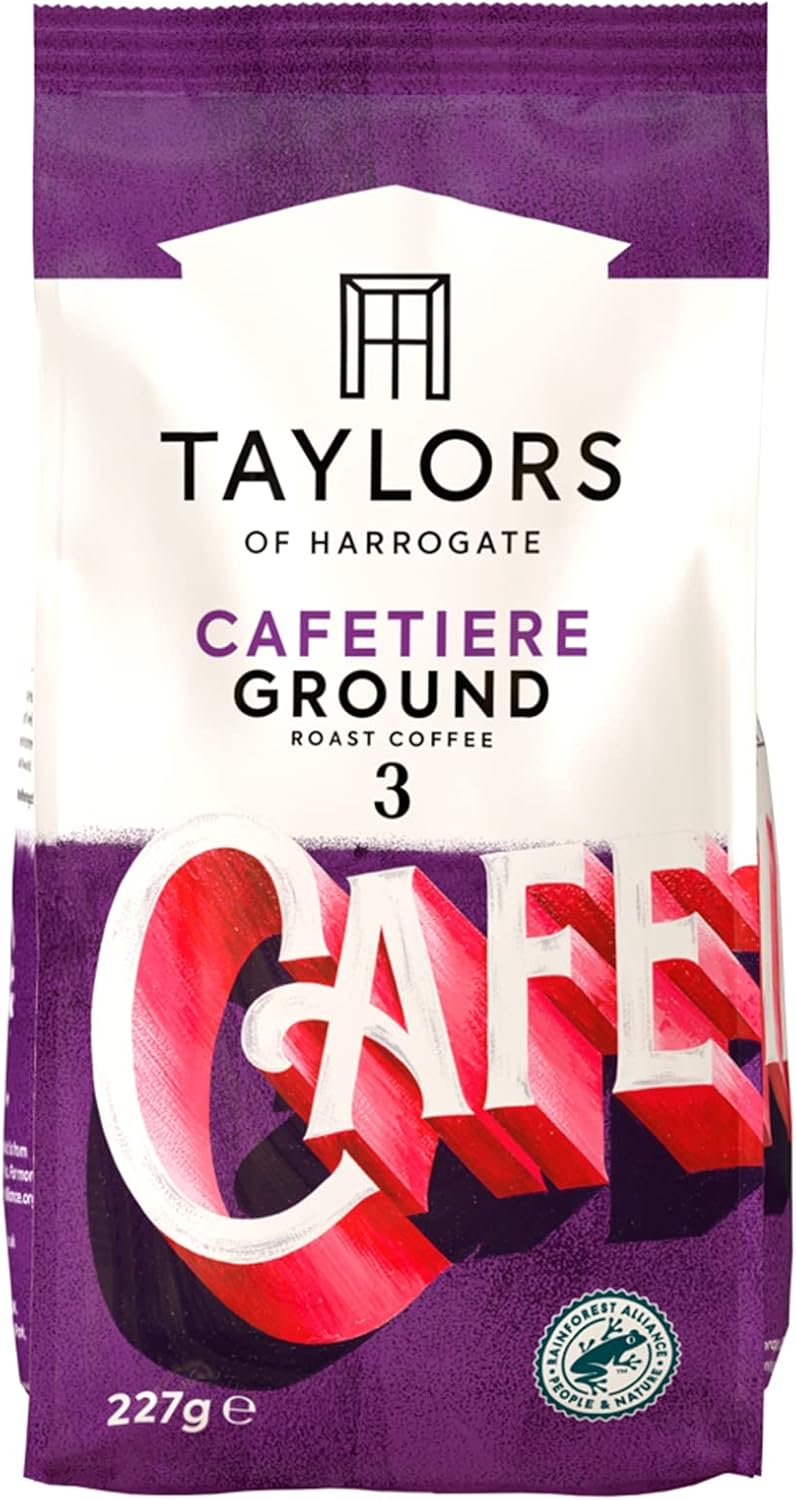 Taylors of Harrogate Especially for Cafetiere Ground Coffee, 227 g ...