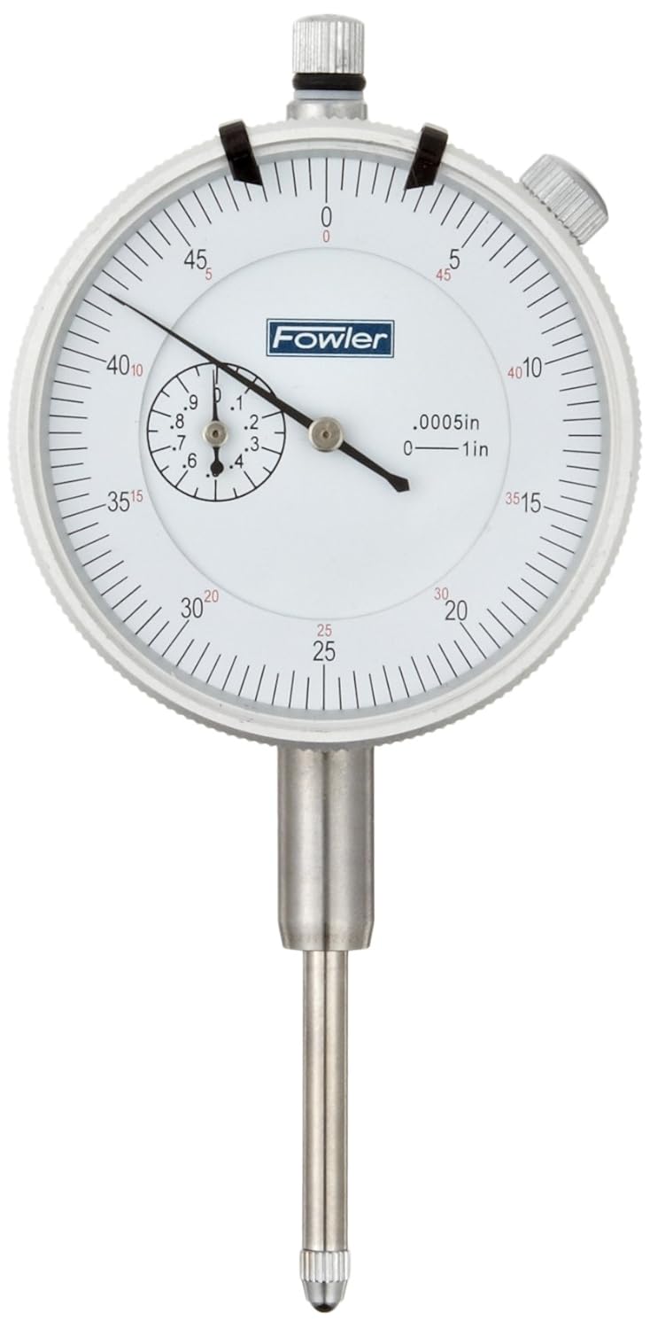 Fowler 52-520-129-0 Premium Dial Indicator with 1" Measuring Range and ...