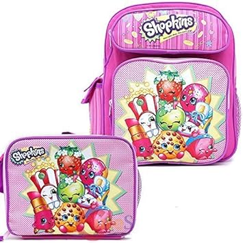 Amazon.co.jp: Shopkins School Backpack Set 12" Small Backpack with ...