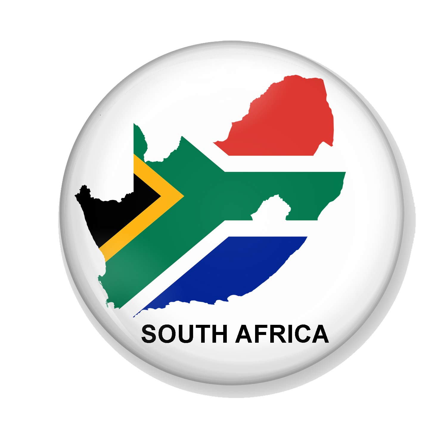 Buy Gifts & Gadgets Co. South African On Country Of South Africa Button ...