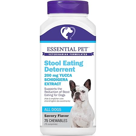Amazon.com: Vet Worthy Stop Stool Ingestion -Coprophagia - Dogs ...