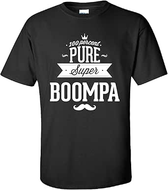 Amazon.com: 100 Percent Pure Super Boompa - Unisex Tshirt Black L ...