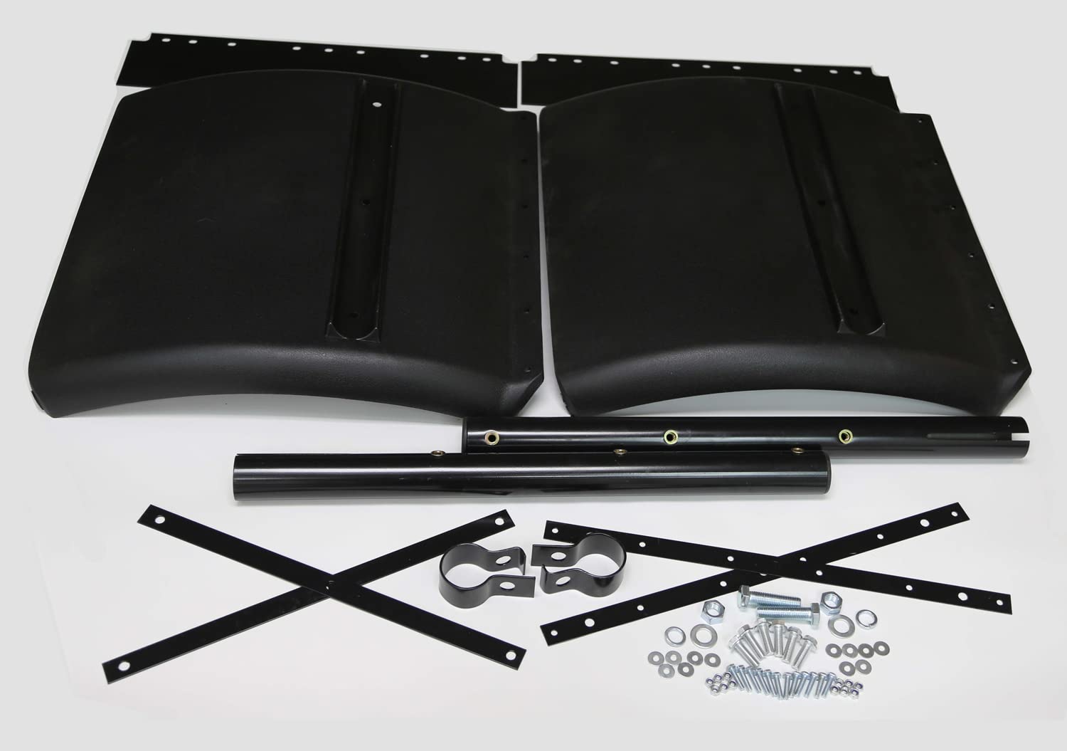Buy Mytee Products Black Poly Quarter Fenders Set for Semi Truck, 24" x ...