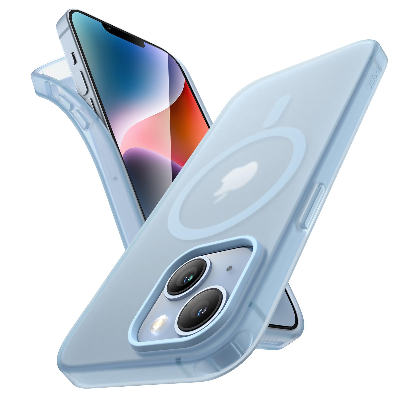 Amazon.com: JETech Matte Case for iPhone 14 6.1-Inch Compatible with MagSafe, Non-Yellowing and ...