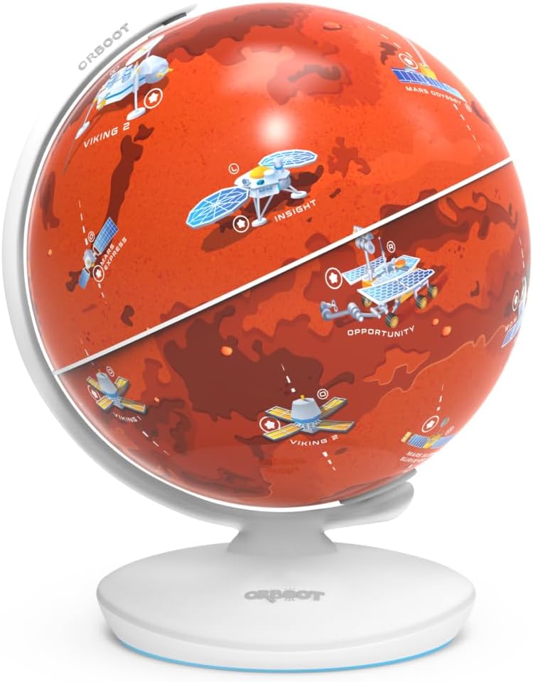 Orboot Mars by PlayShifu (App Based) - Interactive AR Globe for Planet ...