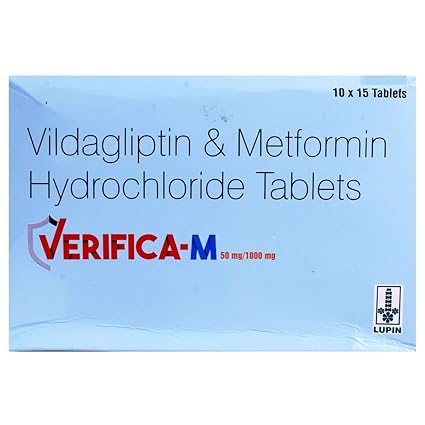 Verifica-M 50/1000MG - Strip of 15 Tablets : Amazon.in: Health ...