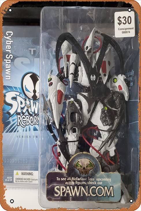 Amazon.com: Muecddoa SPAWN REBORN SERIES 2 – CYBER SPAWN Vintage Comic ...