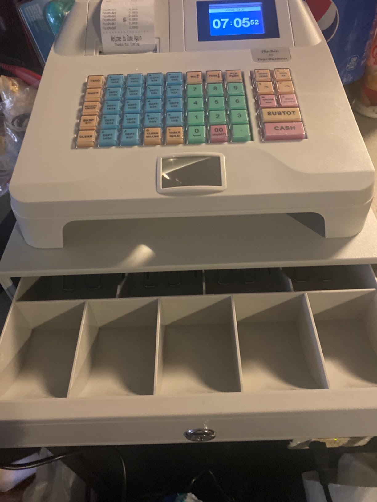 $31/mo - Finance Electronic POS System Cash Register with 48 Keys,8 ...