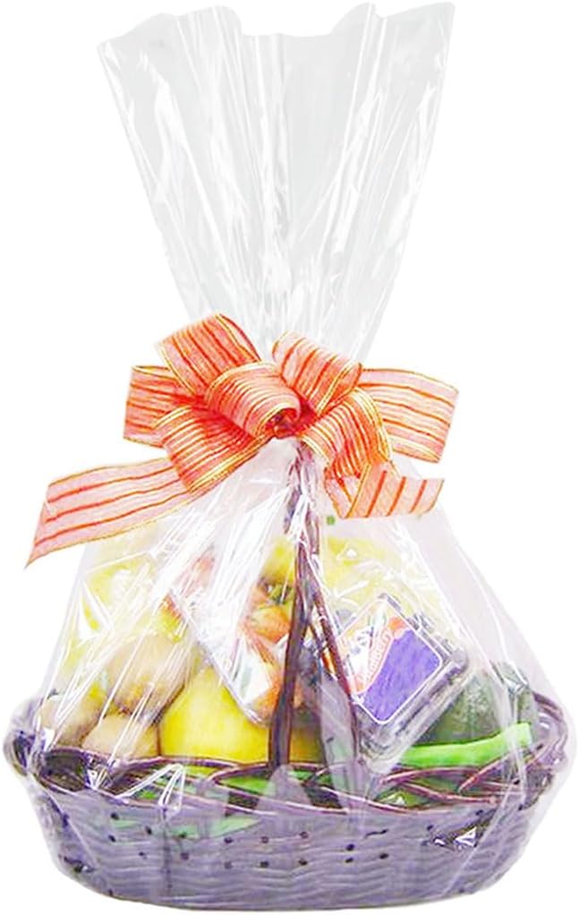 Amazon.com: QKEEDSN 40 Pcs Clear Cellophane Bags, 12 x 18 Inches ...