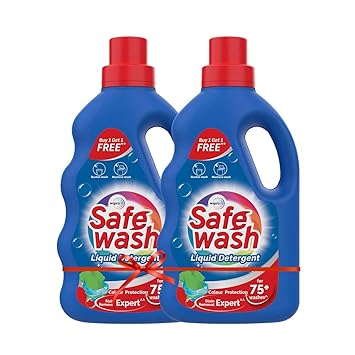Safewash Gentle Premium Liquid Detergent with Active Fabric ...