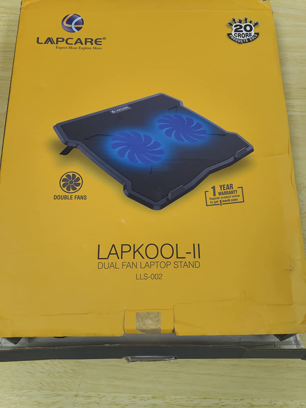 LAPCARE Lapkool-II Laptop Cooling pad Compatible for up to 15.6" (39,6 ...