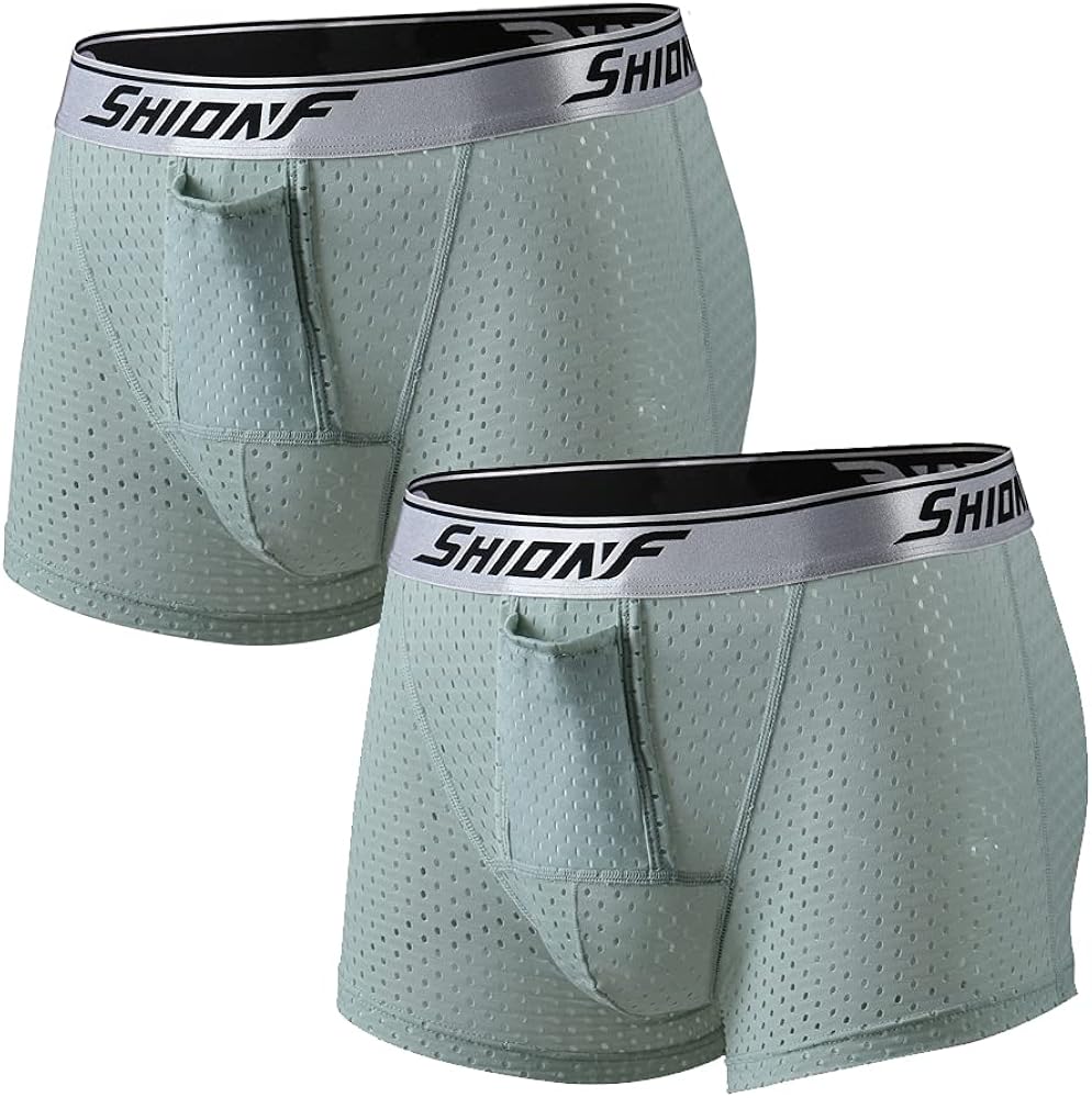 SHIONF Herren Boxershorts Slip Mann Unterwäsche Schnell Trocknend ...