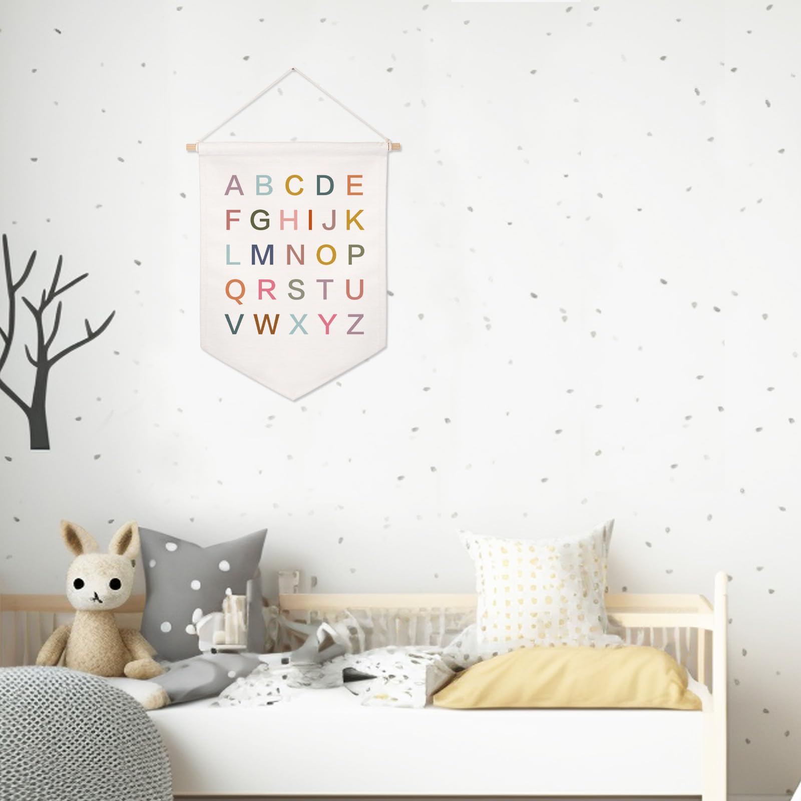 Snapklik.com : Rainbow Alphabet Fabric Poster, Handwriting Chart Poster ...