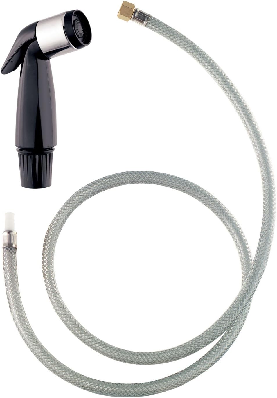Plumb Craft 7635100T 4-Foot Kitchen Sink Hose and Spray Replacement ...