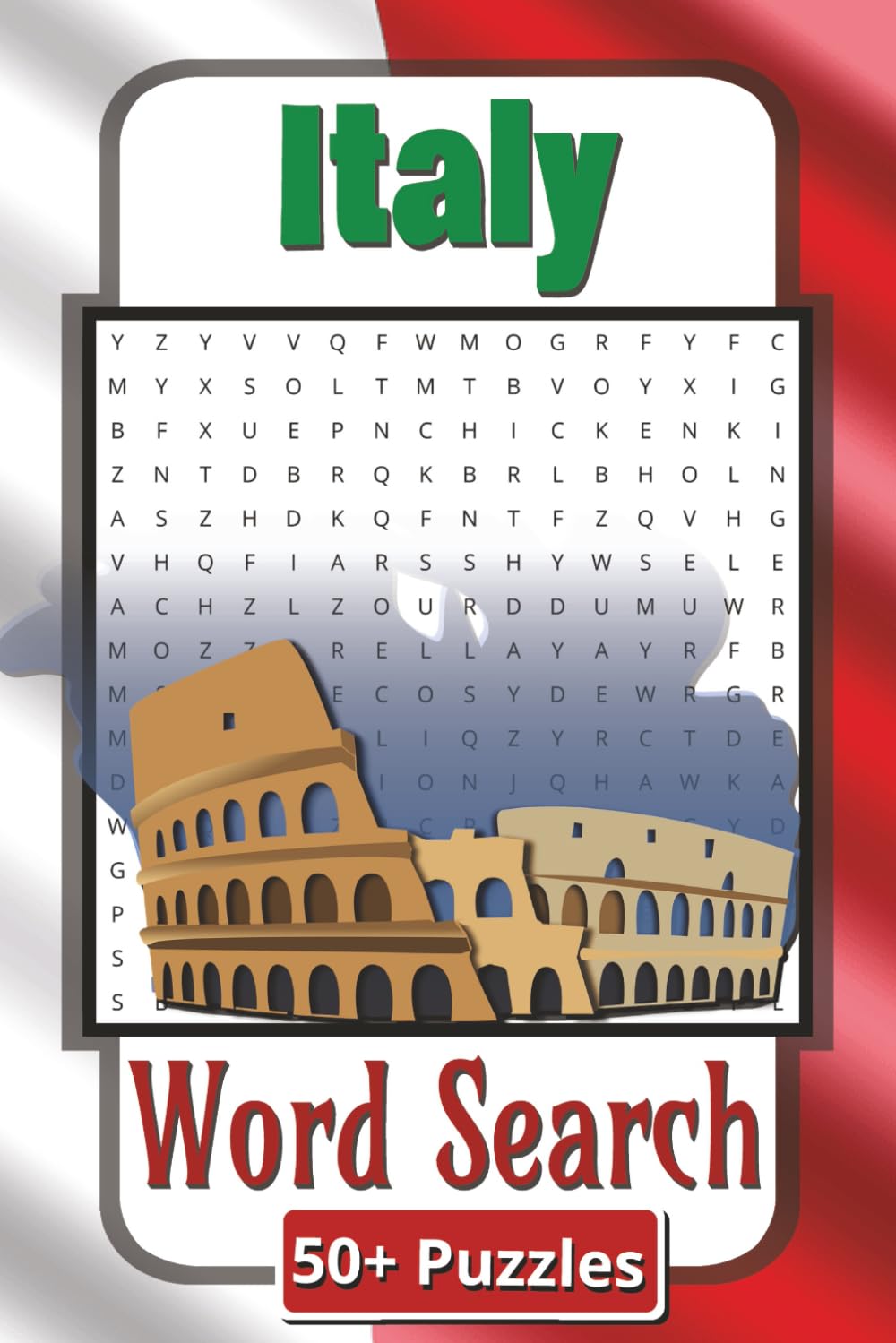 Amazon.com: Italy Word Search Puzzle Book: Explore Italy’s Rich Culture ...