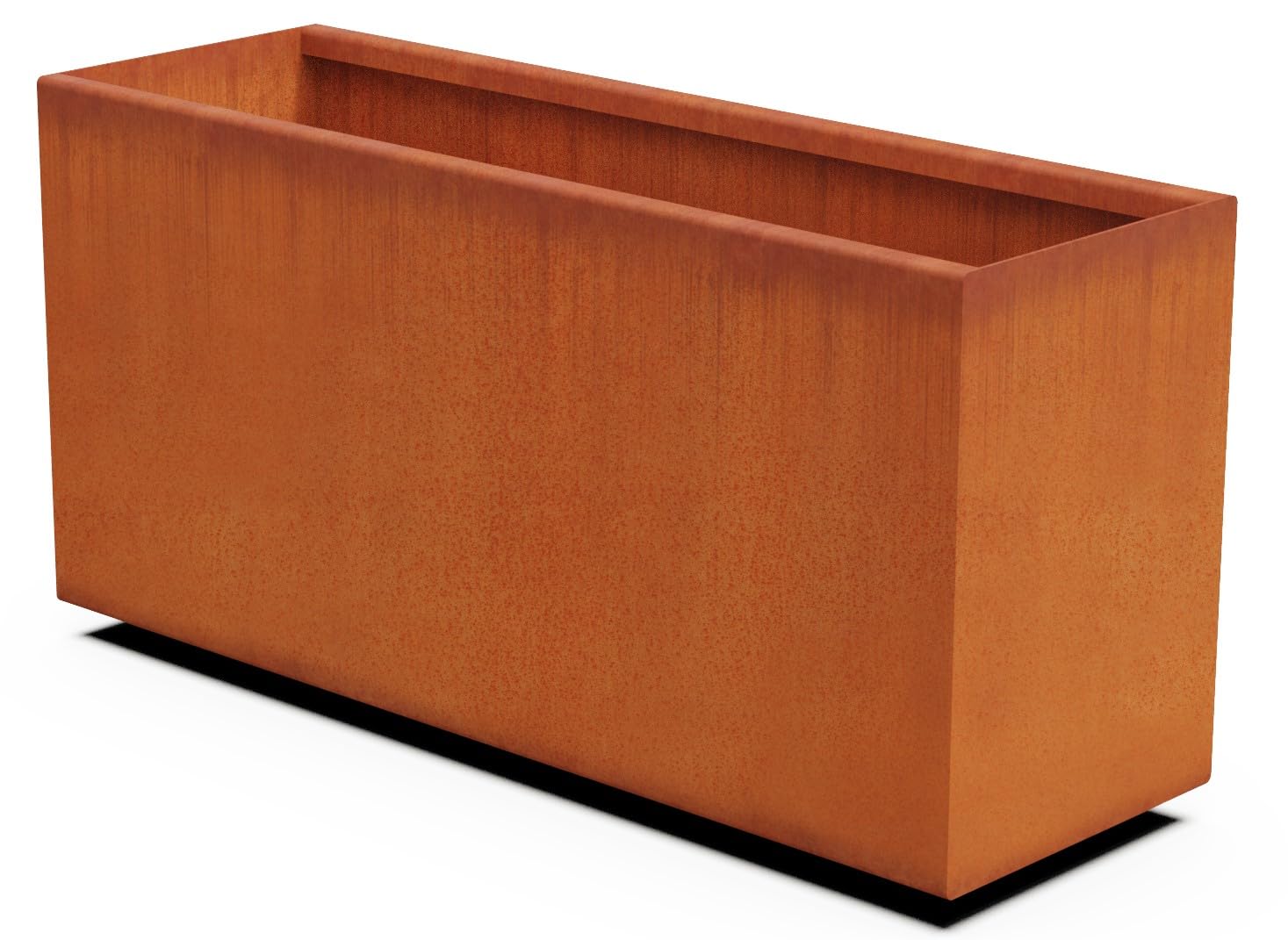 Amazon.com : PLANTERCRAFT Corten Steel Planter Rectangle Outdoor Metal ...