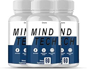 Amazon.com: Mind Tech Advanced New Formula Supplement 3 Pack 90 Days ...