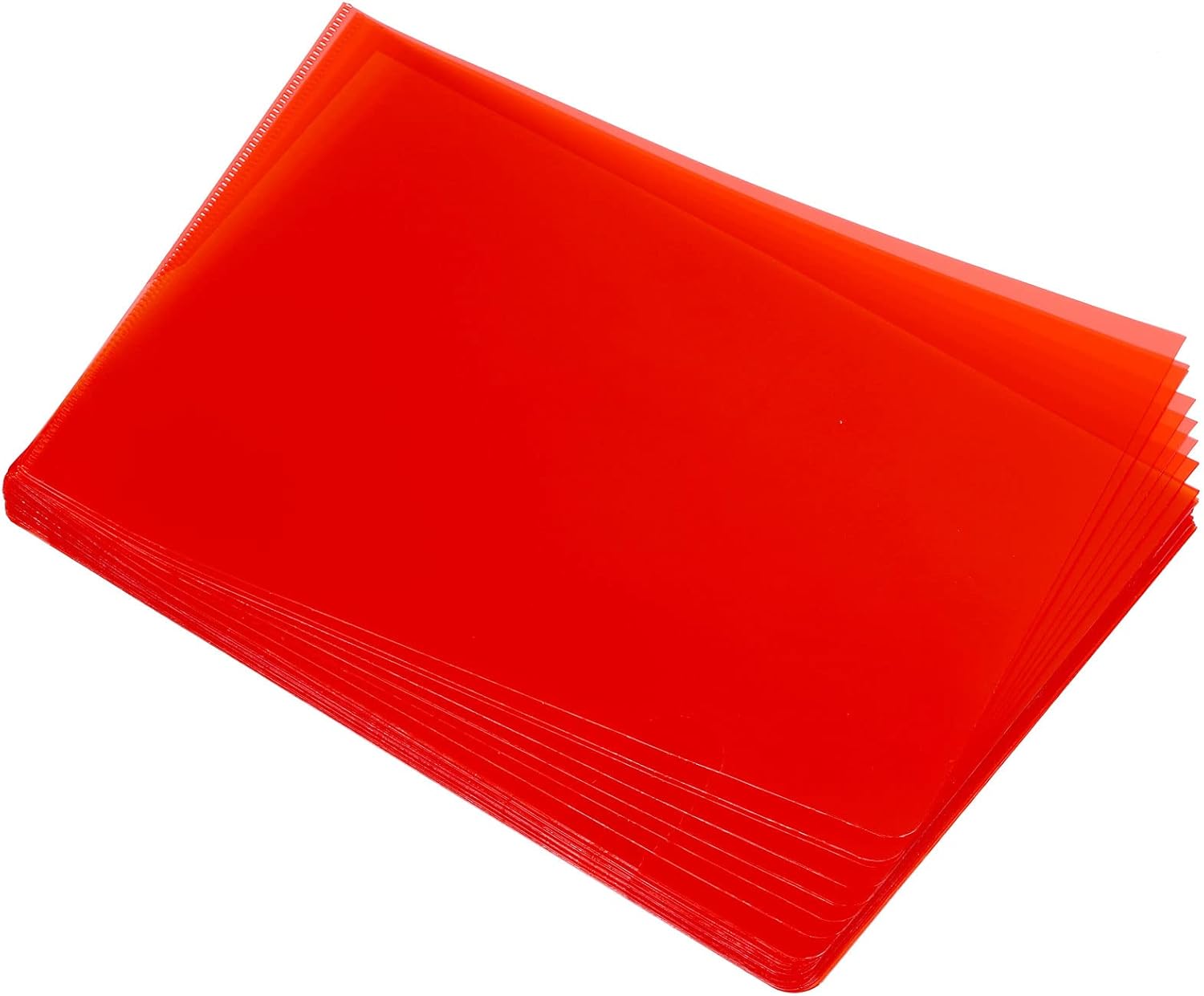 Amazon.com : PATIKIL L Type Folders 36 Pack A4 Plastic Clear Document ...