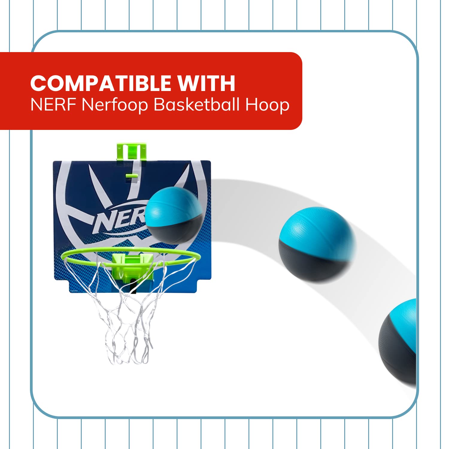 Poof Slinky 875 Poof 4 Inch Pro Mini Foam Basketball