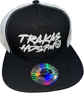Amazon.com: TRAKAS HDSPM Black/White Trucker Hat : Clothing, Shoes ...