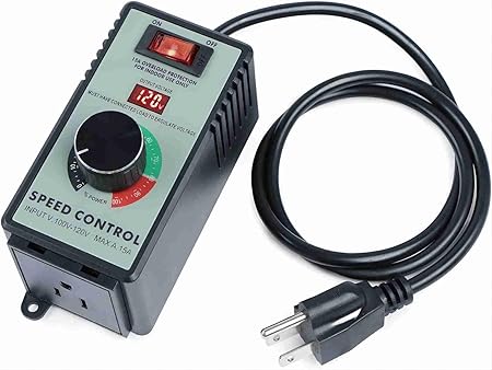 Amazon.com : SWLECA AC Motor Speed Controller ,120V 15A 4000W Fan Speed Controller for Electric ...