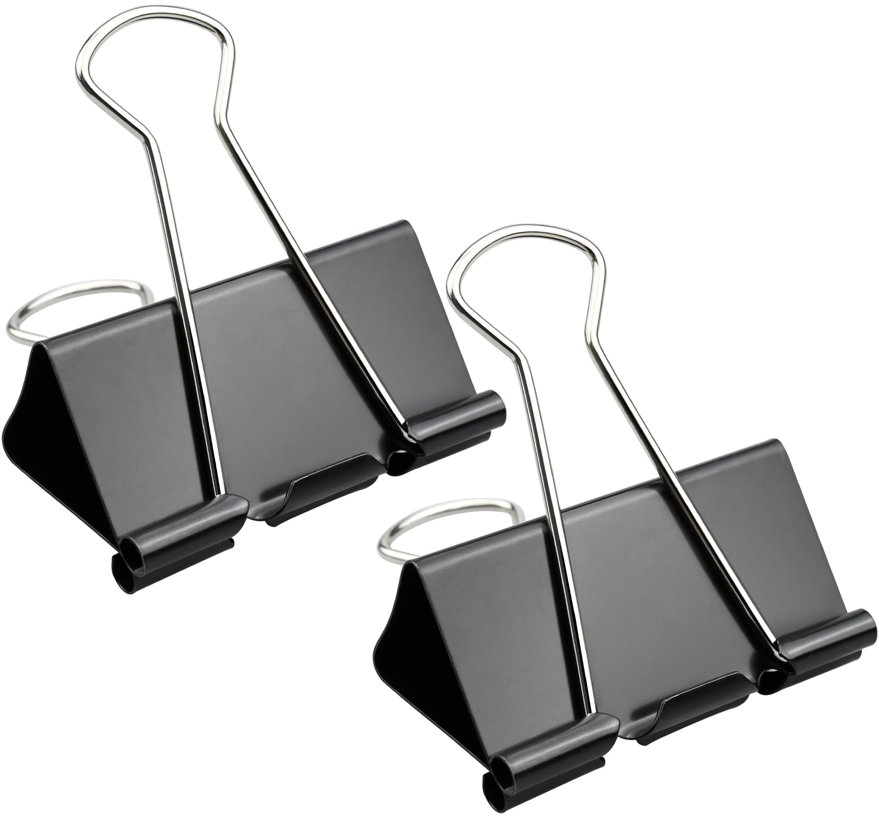 Snapklik.com : 60 Pack Extra Large Binder Clips 2 Inch Binder Paper ...
