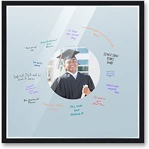 Amazon.com - 20x20 Square Black Autograph & Signature Picture Frame ...