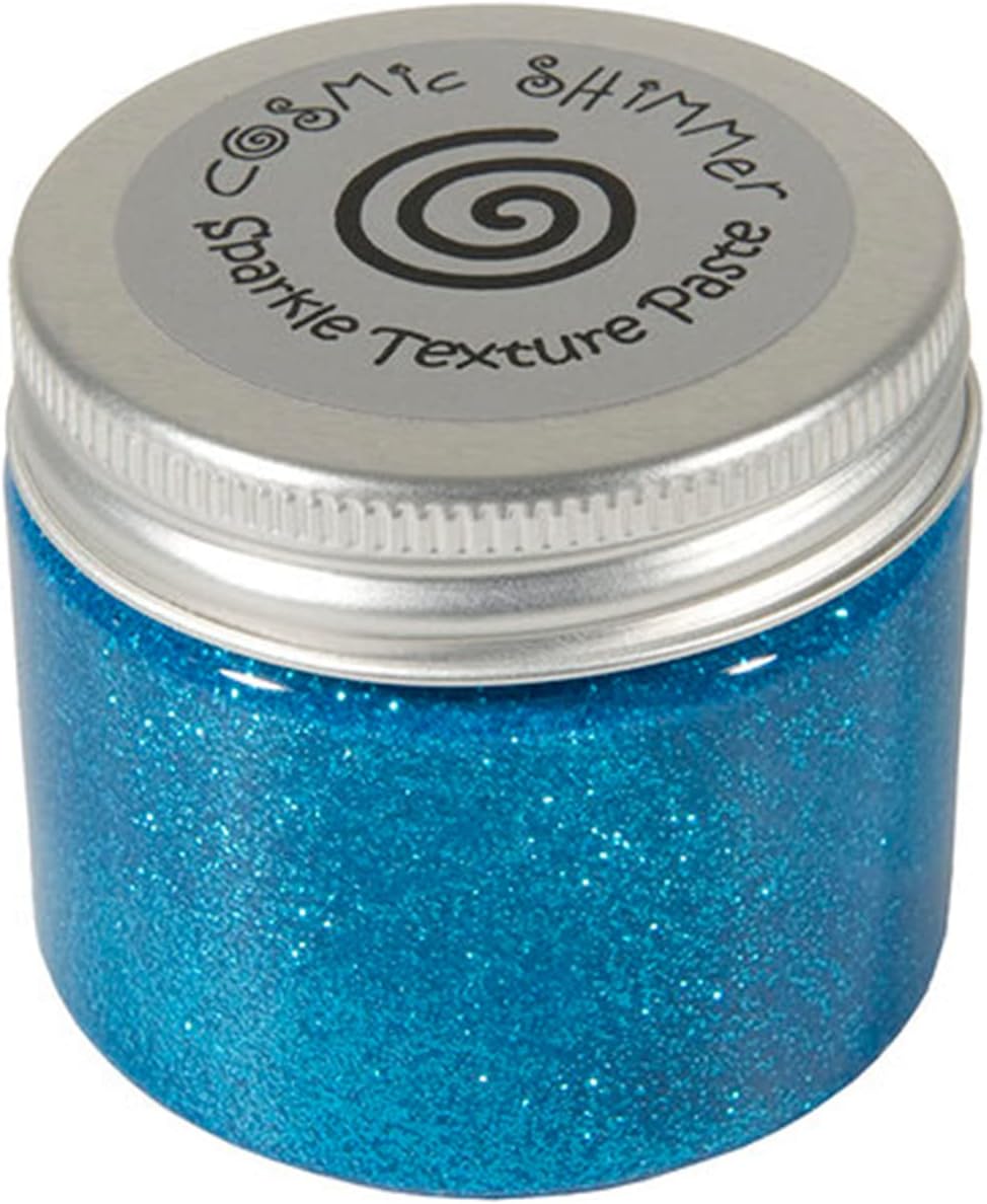 Cosmic Shimmer Sparkle Texture Paste, Silver Moon : Amazon.co.uk: Home ...