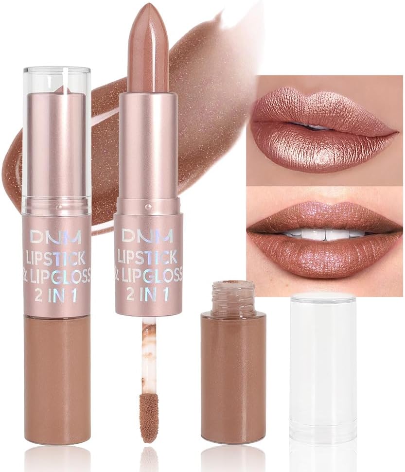 Amazon.com : Rosarden Shiny Metallic Lipstick, Shimmer Lipstick for ...