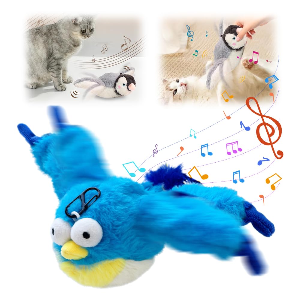 Amazon.com: Flappy Chase Cat Toy, 2025 New Flappy Bird Cat Toy ...