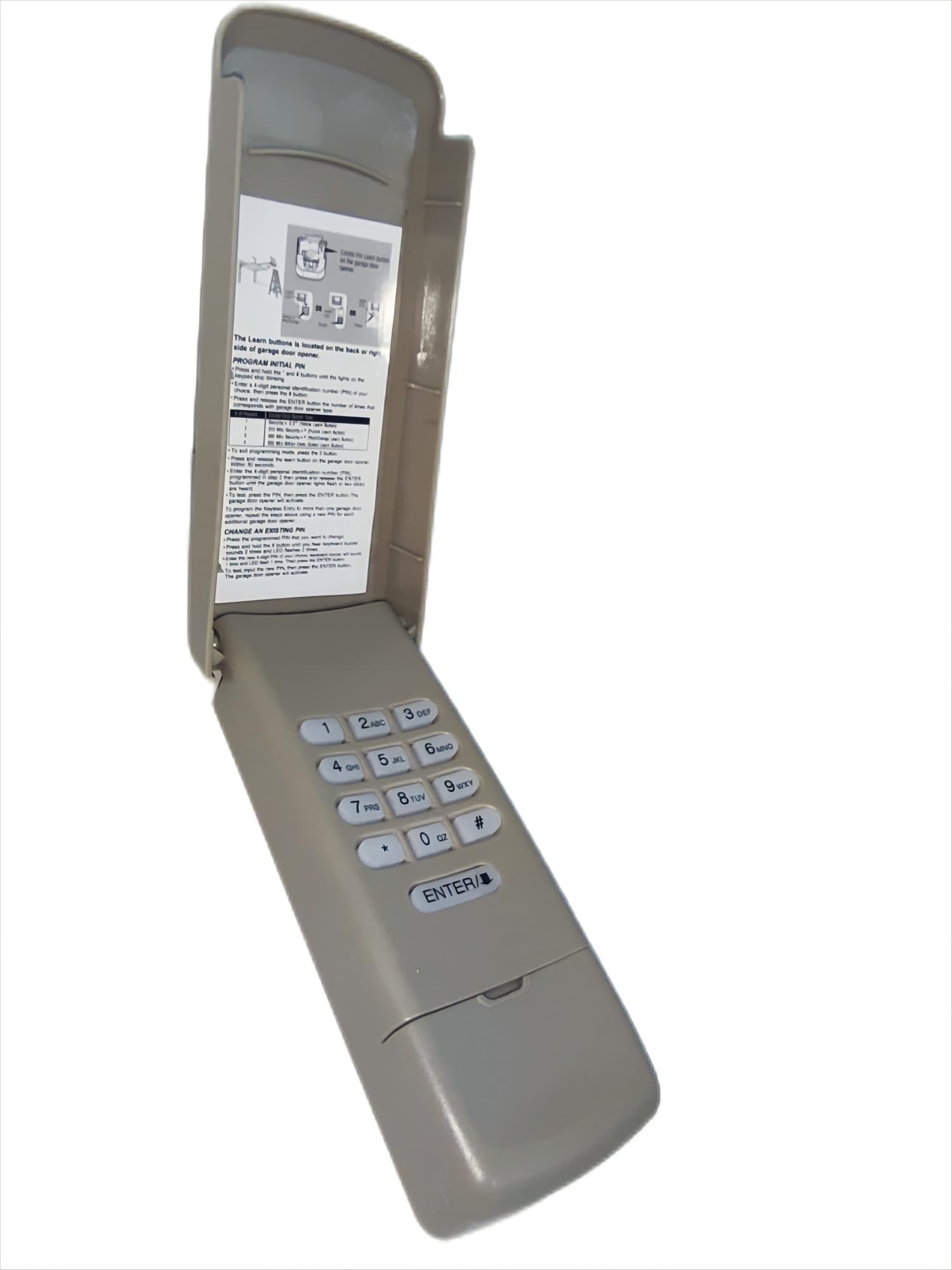 Amazon.com: LongCtrl Garage Door Keypad,𝐎𝐧𝐥𝐲 Compatible with ...