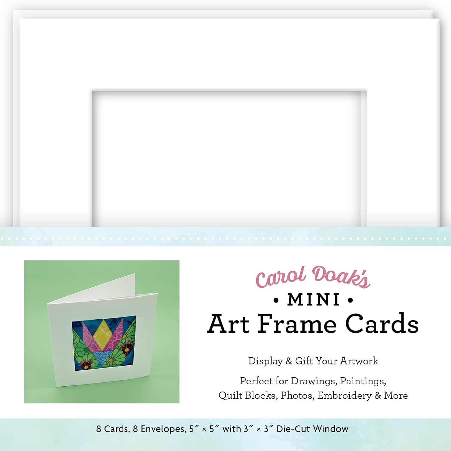 Mini Art Frame Cards: Display & Gift Your Artwork; Perfect for Drawings ...