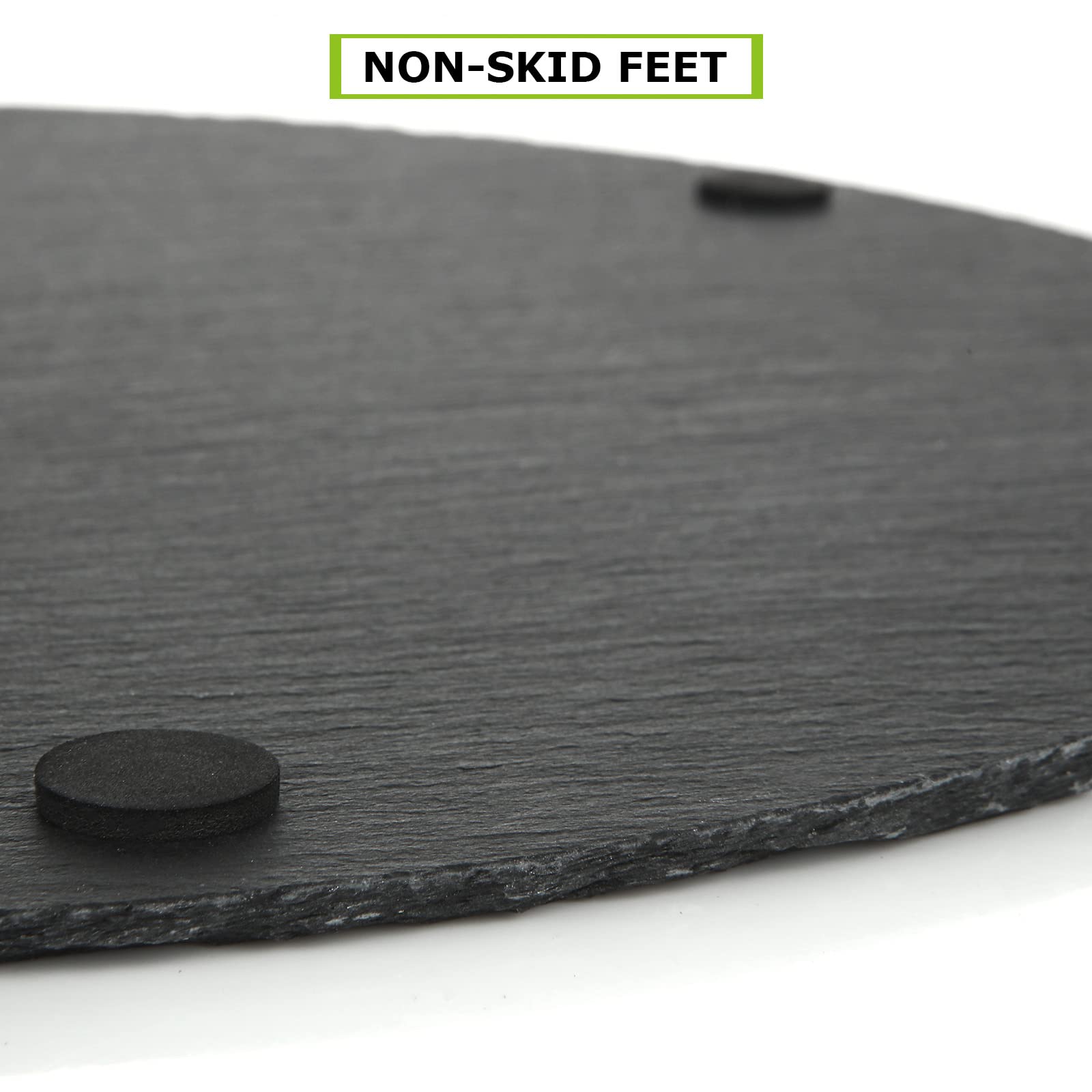 Snapklik.com : 3 Pack Slate Cheese Boards, 12 X 12 Inch Slate Cheese ...