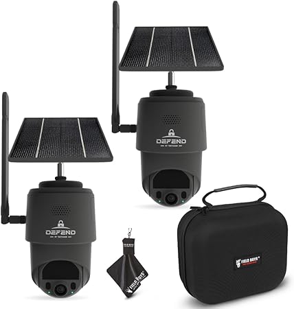 Amazon.com: TACTACAM – Defend 360 Cellular Security Camera, 4K Photos ...