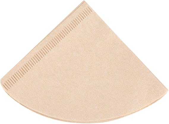 Paper Coffee Filters, 40Pcs Unbleached Natural Cone-Shape Drip Coffee ...