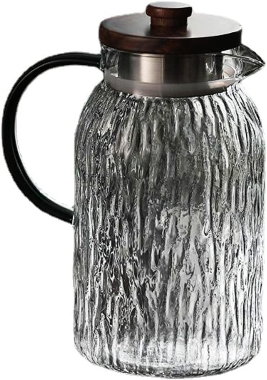 Amazon | 耐熱 ガラスポット 麦茶ポット ステンレス蓋 麦茶 冷蔵庫 水出し 大容量 1500ML 茶ポット 冷水筒 ガラス 冷蔵庫入れ可能 洗いやすい (1500ML ...