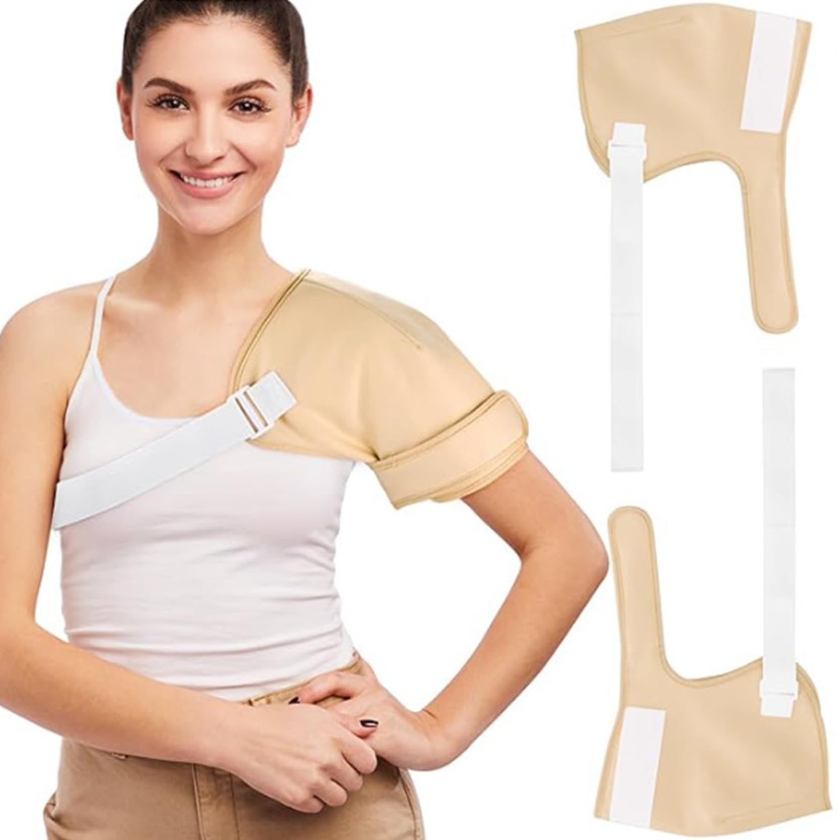 Caster Oil Packs, 2pcs Organic Castor Oil Pack for Shoulder, Reusable ...