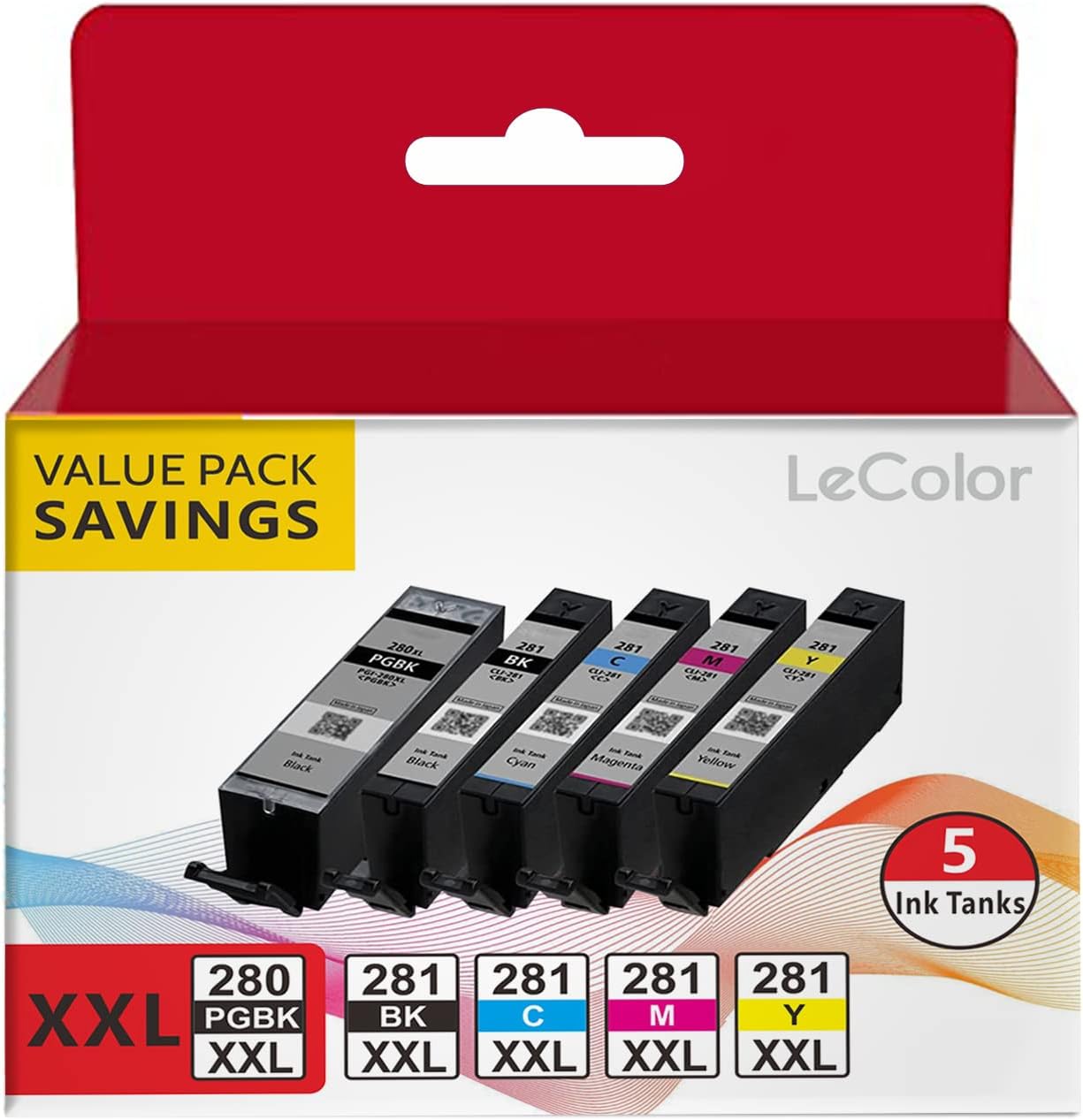 Amazon.com: PGI-280XXL CLI-281XXL 280 281 Compatible Ink Cartridge Work ...