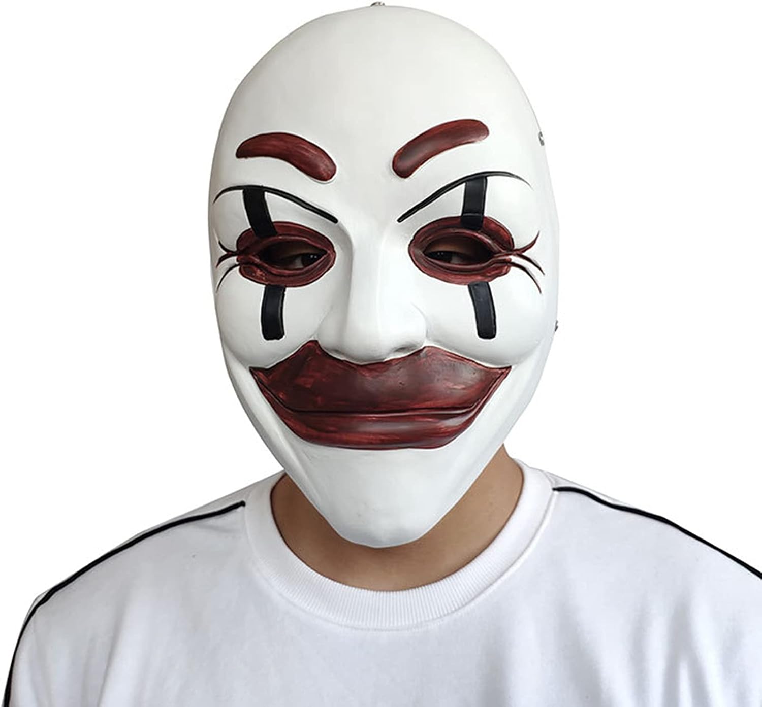 Amazon.com: JMKJMJP Who Am I Theme Game Cosplay Mask- Kein System Ist ...
