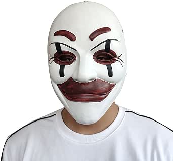 Amazon.com: JMKJMJP Who Am I Theme Game Cosplay Mask- Kein System Ist ...