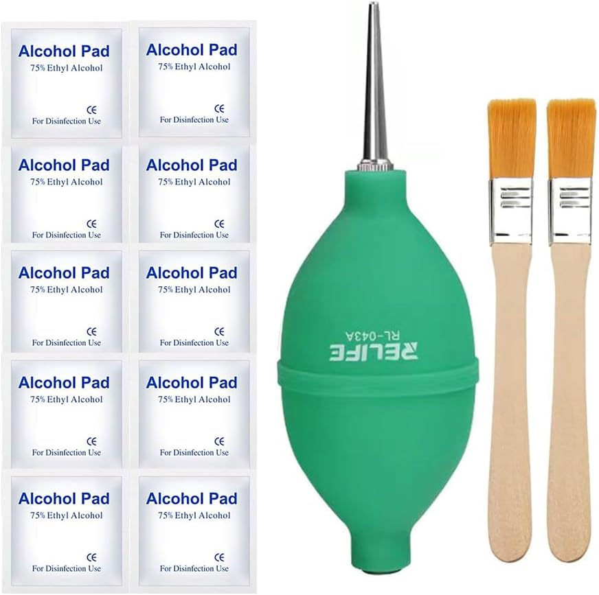 Air Blower Dust Blaster, 13Pcs Keyboard Dust Cleaning Tool Kit, Dust ...