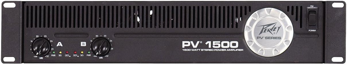 Peavey PV 1500, 1500 Watt Power Amplifier: Buy Online at Best Price in ...