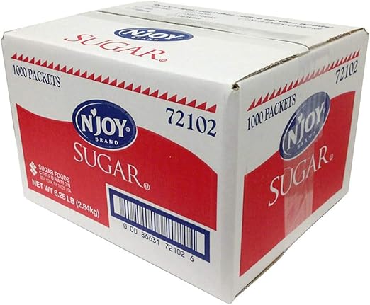 Amazon.com : Sugar Packets, Box Of 1000 : White Sugar : Grocery ...