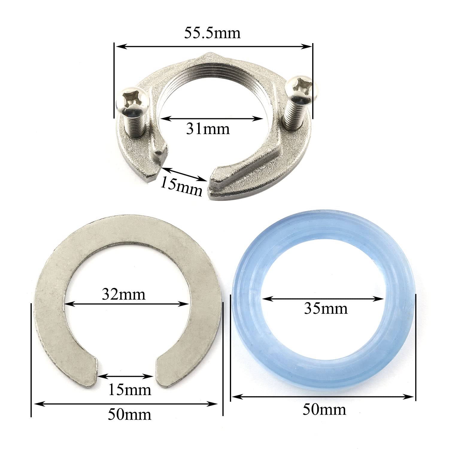Snapklik.com : Faucet Fixing Tool Set Stainless Steel Kitchen Faucet ...