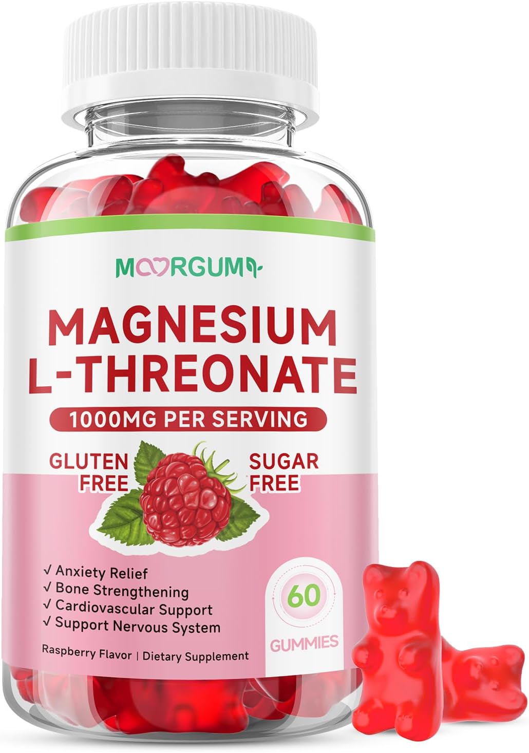 Amazon.com: MOORGUMY Magnesium L-threonate, Memory Wellness, Cognitive Wellness and Zzz Support ...