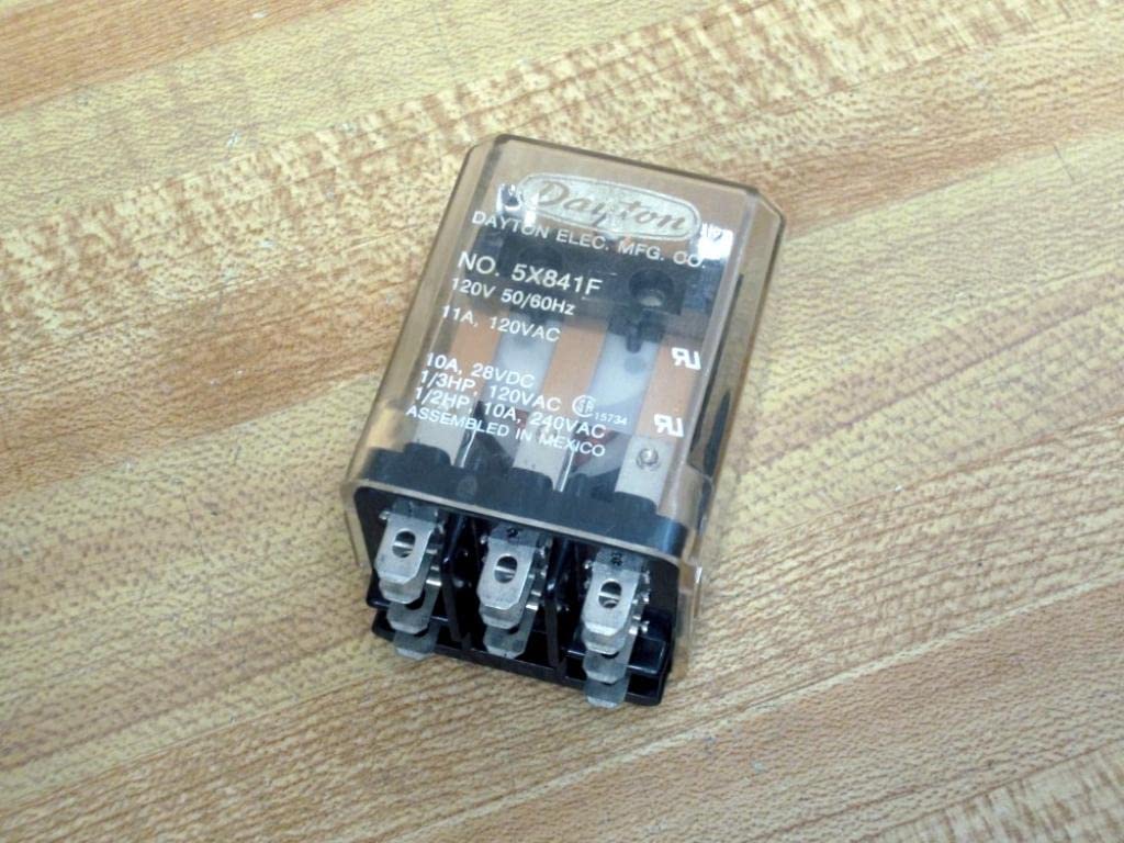 Amazon.com: Dayton Electric 5X841F Relay : Industrial & Scientific