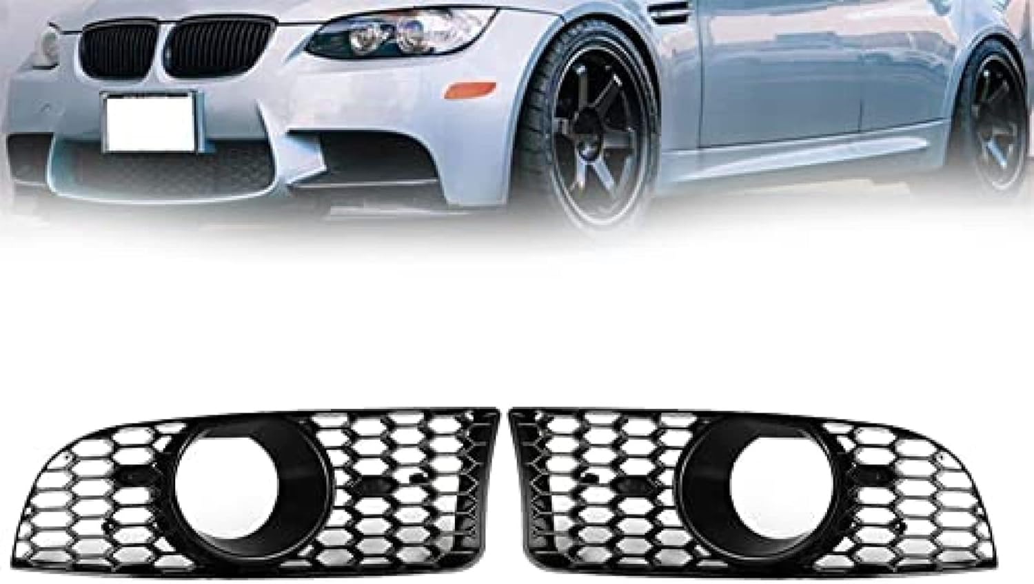 Car Front Bumper Grill Grille Grilles for B/MW E90 E91 E92 E93 2004 ...